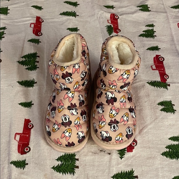 Disney | Shoes | Disney Pink Character Kids Boots | Poshmark